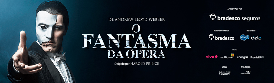 O MUSICAL HÁ MAIS TEMPO EM CARTAZ NA BROADWAY, O FANTASMA DA ÓPERA ...